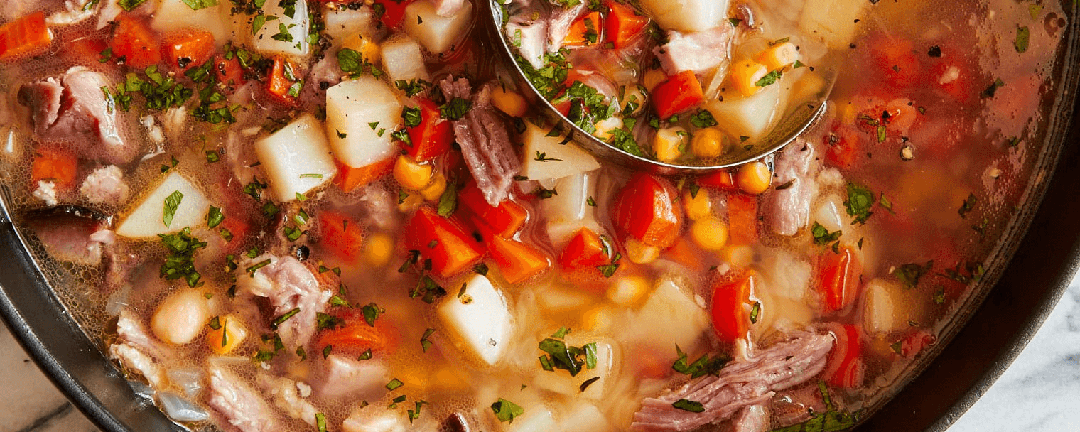 Leftover Hambone Soup | Forked