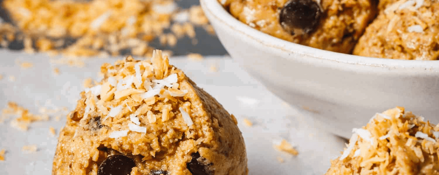 Samoa Cookie Protein Bites | Forked