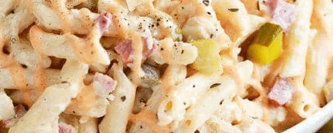 Reuben Pasta Salad | Forked