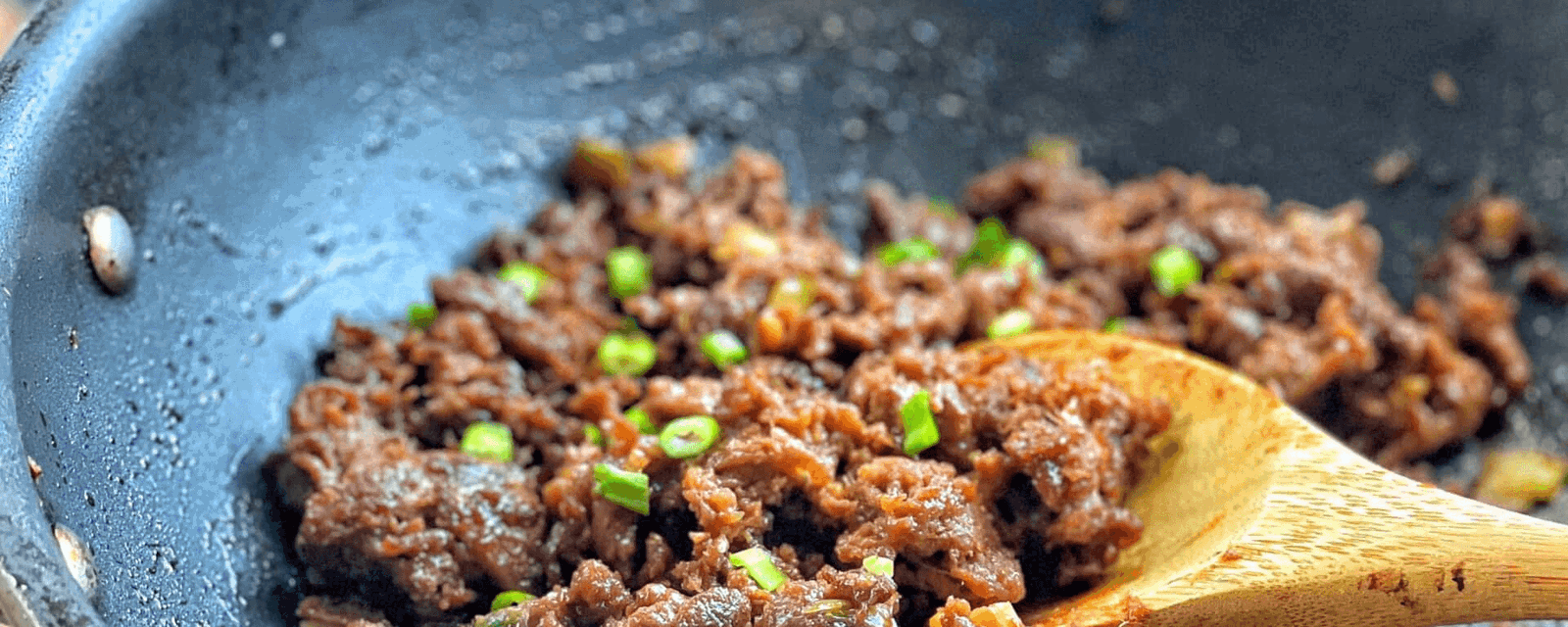 Easy Healthy One Pan Mongolian Beef | Forked