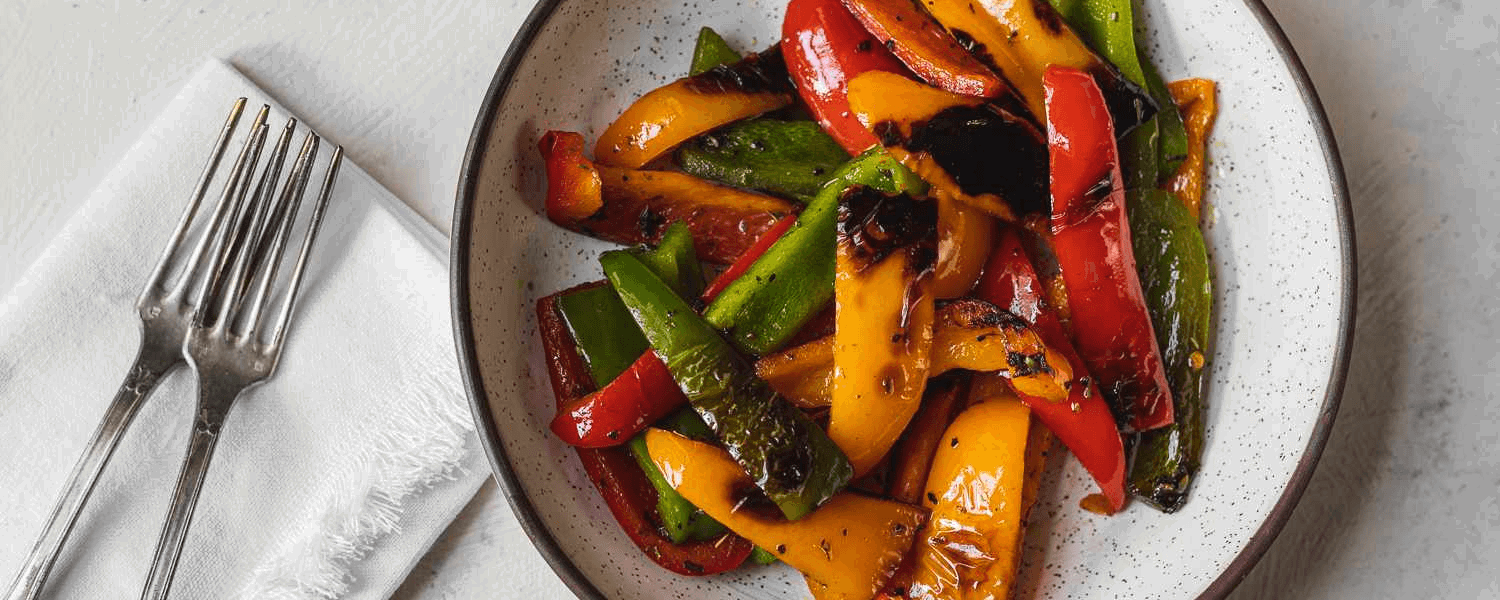 Pan-Roasted Peppers | Forked