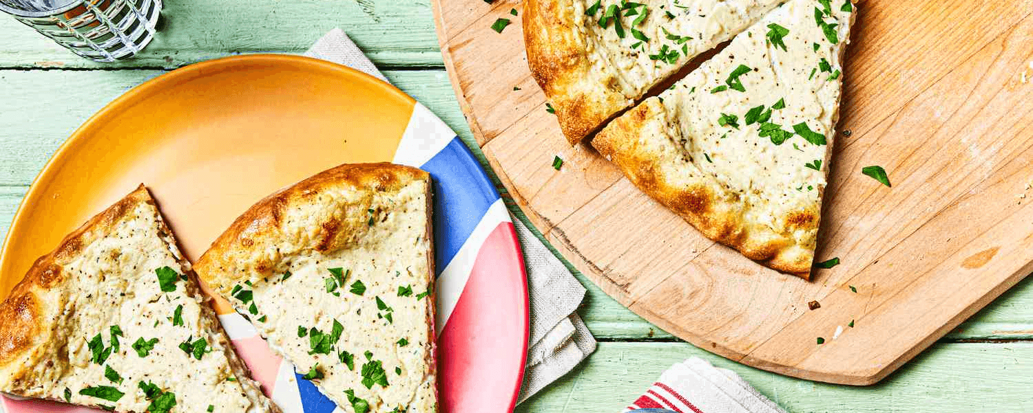 New York-Style White Pizza Recipe | Forked